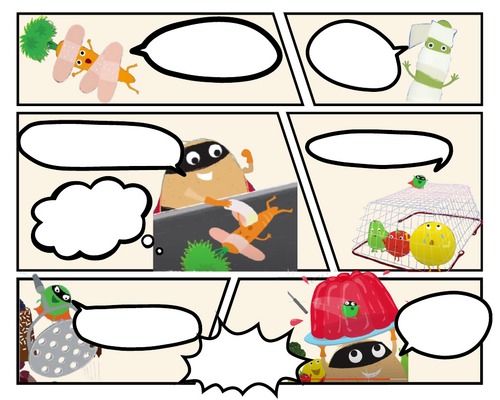 Supertato Comic Strip | Teaching Resources