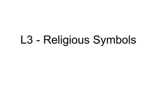 Worldviews: Religious Symbols and Signs | Teaching Resources