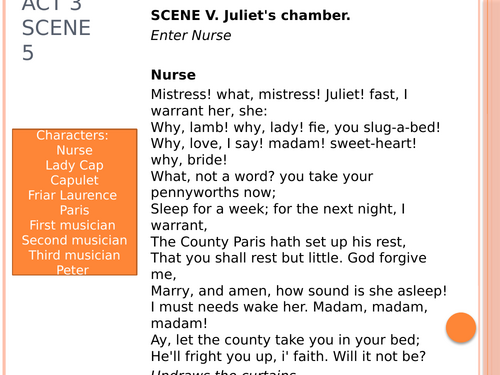 Romeo and Juliet SoW- 30 lessons | Teaching Resources