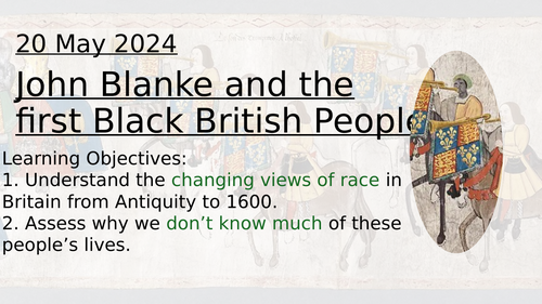 KS3 The First Black British People History Lesson - Black Tudors ...