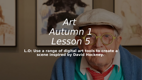 David Hockney KS2 Art unit of work | Teaching Resources