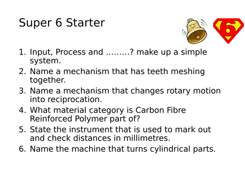 Engineering GCSE AQA - Levers & Linkages (Mechanical Systems ...