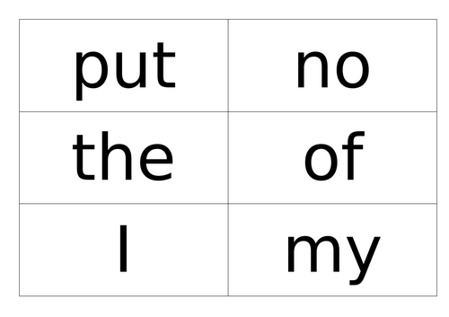 Read Write Inc (RWI): All Red Words | Teaching Resources