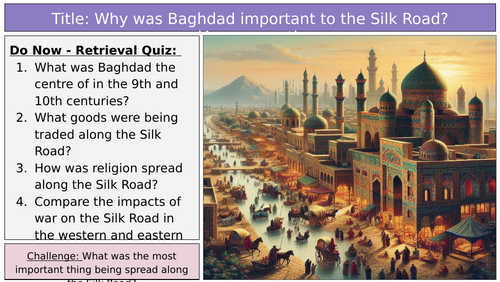 Silk Road Assessment | Teaching Resources