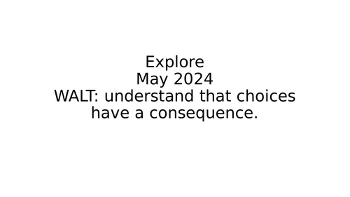 Come and See RE Year 3 Topic 8 Choices | Teaching Resources