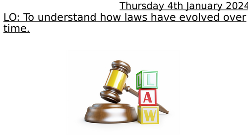Crime and Punishment Year 6 Unit of Learning | Teaching Resources