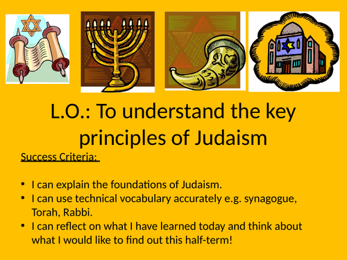 Year 3 - Introduction to Judaism | Teaching Resources