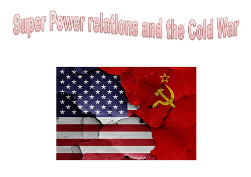 Superpower Relations and the Cold War GCSE Revision Activity book ...
