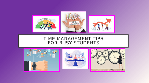 Time Management for Busy Students Assembly | Teaching Resources