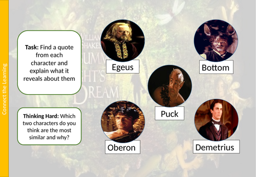 A Midsummer Night's Dream Scheme of Work | Teaching Resources