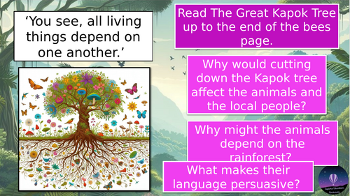 KS2 The Great Kapok Tree - Outstanding English Writing Unit - 11 ...