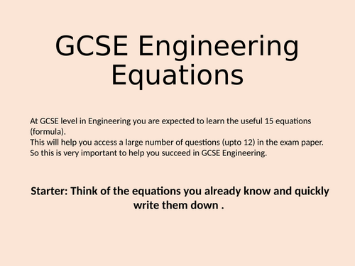 Engineering GCSE AQA - Measurement Units, Standard Form & Learning ...