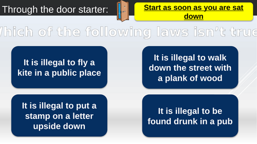 GCSE Crime and Punishment: Lesson 5 - Medieval Law Enforcement ...