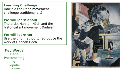 Art & Design: Dadaism for KS3 | Teaching Resources