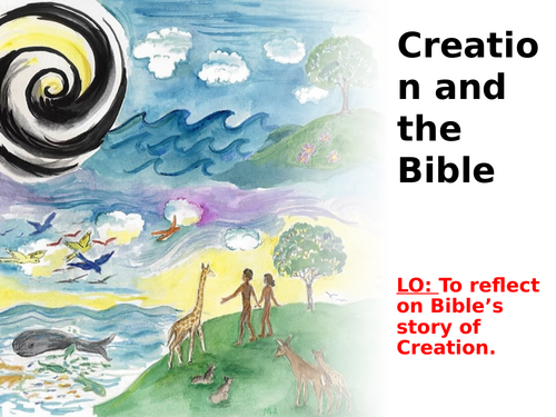 Year 3 Lesson on Creation in Genesis Bible | Teaching Resources