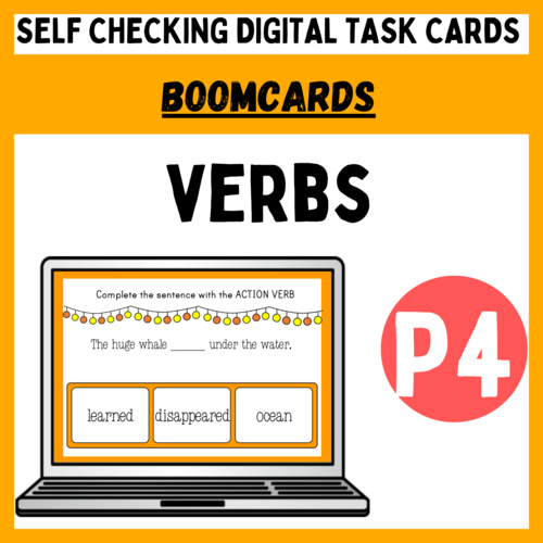 Enhance Reasoning Skills with a Task Card Action Verb Activity ...