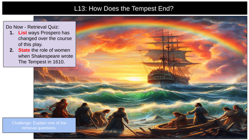 The Tempest SoW | Teaching Resources