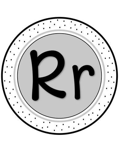 Printable Spotty Boho Alphabet Flash Cards, Editable Word Wall Letters ...