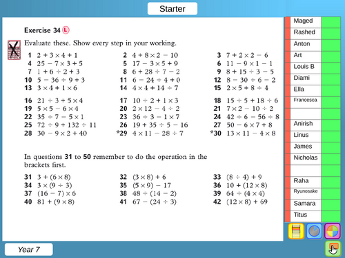 Year 7 Maths | Teaching Resources