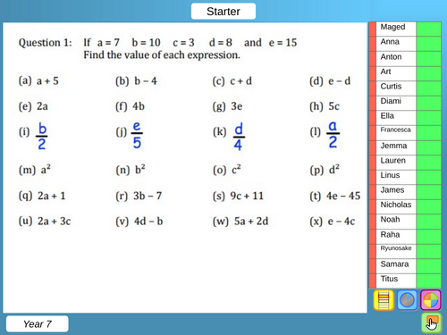 Year 7 - Part 2 | Teaching Resources