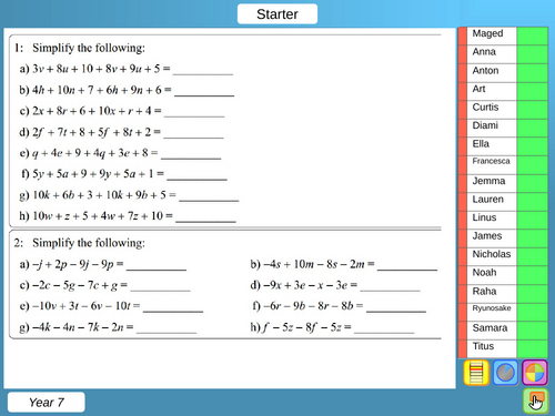 Year 7 - Part 2 | Teaching Resources