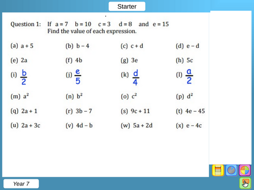 Year 7 - Part 2 | Teaching Resources