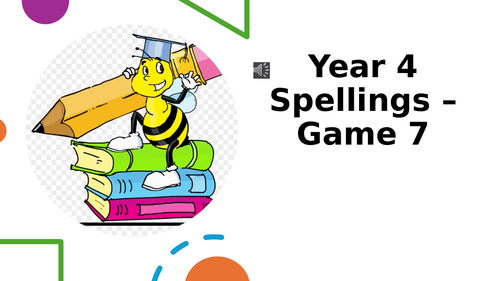 Y4 spelling game Y3/4 common exception words | Teaching Resources