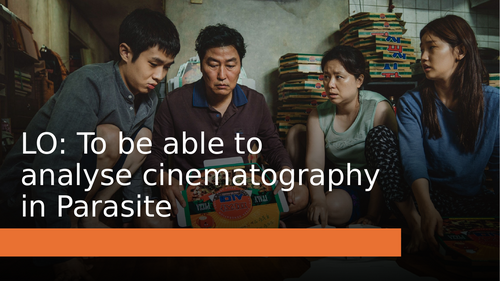 FREE Parasite lesson on cinematography | Teaching Resources
