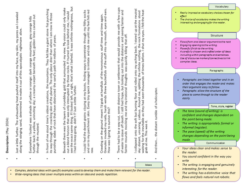 AQA English Language Paper 1 2024 | Teaching Resources