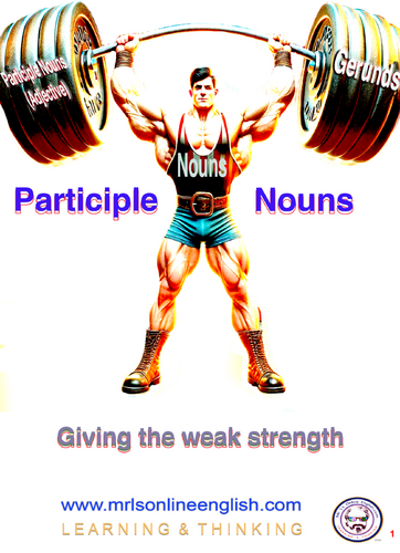Participle Nouns Booklet | Teaching Resources