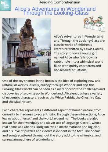 Alice’s Adventures in Wonderland Through the Looking-Glass by Lewis ...