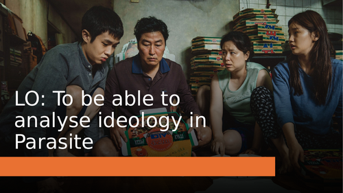 Parasite Film Full Studies SOW for Eduqas/WJEC | Teaching Resources