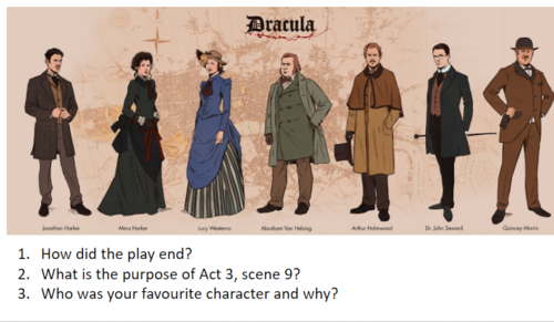 Oxford playscripts Dracula Full scheme English Drama | Teaching Resources