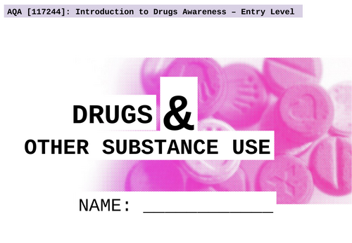 PSHCE - Intro to Drugs Awareness - Substance Use - AQA | Teaching Resources