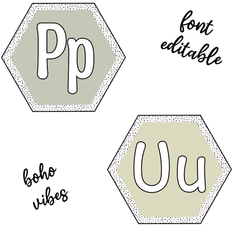 Editable Boho Neutral Spotty Alphabet Flash Cards, Printable Word Wall ...