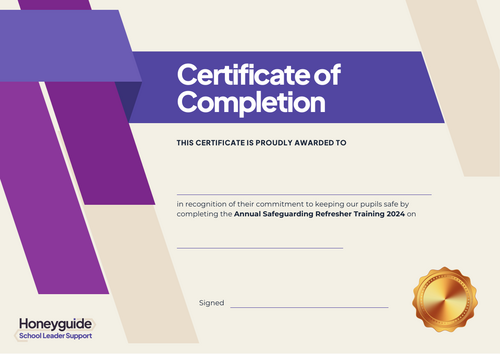 Safeguarding Staff Refresher Training 2024 | Teaching Resources