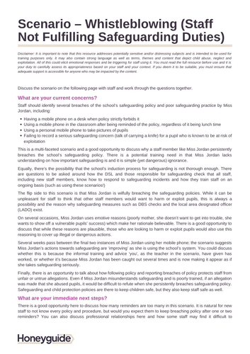 Annual Safeguarding Training Pack 2025 | Teaching Resources