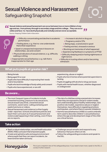 Annual Safeguarding Training Pack 2025 | Teaching Resources