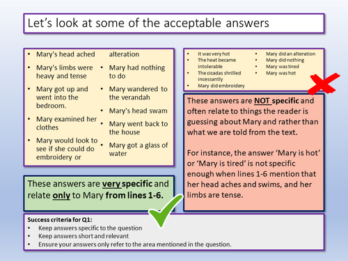 AQA English Language Paper 1 May 2024 | Teaching Resources
