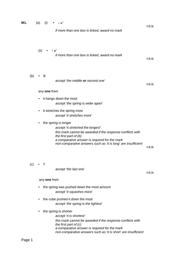 Year 8 Science KS3 AQA 20 minute tests | Teaching Resources