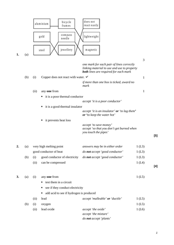 Year 8 Science KS3 AQA 20 minute tests | Teaching Resources