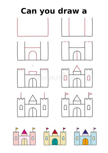 Knights and Castles - Castle Provision - Rainbow Challenges - KS1 ...