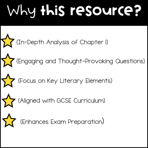 A Christmas Carol: Engaging GCSE Comprehension Activity on Chapter 1 ...