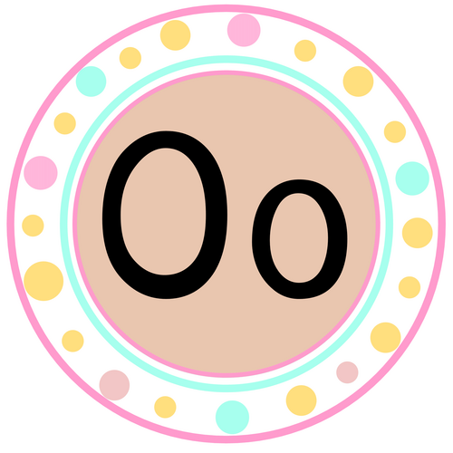 Pastel Polka Dots Printable Alphabet Flash Cards, Editable Word Wall ...