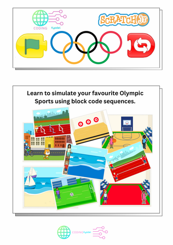 Scratch Jr - 2024 Summer Olympic Projects | Teaching Resources