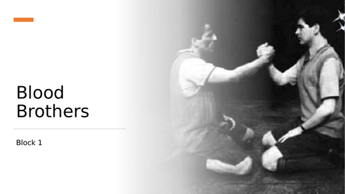 Blood Brothers SOW KS3 | Teaching Resources