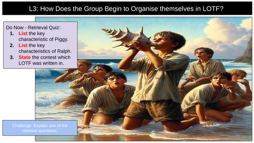 Lord of the Flies SoW | Teaching Resources