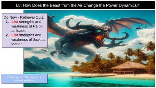 Lord of the Flies SoW | Teaching Resources