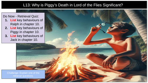 Lord of the Flies SoW | Teaching Resources