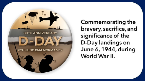 D Day Assembly resource pack | Teaching Resources